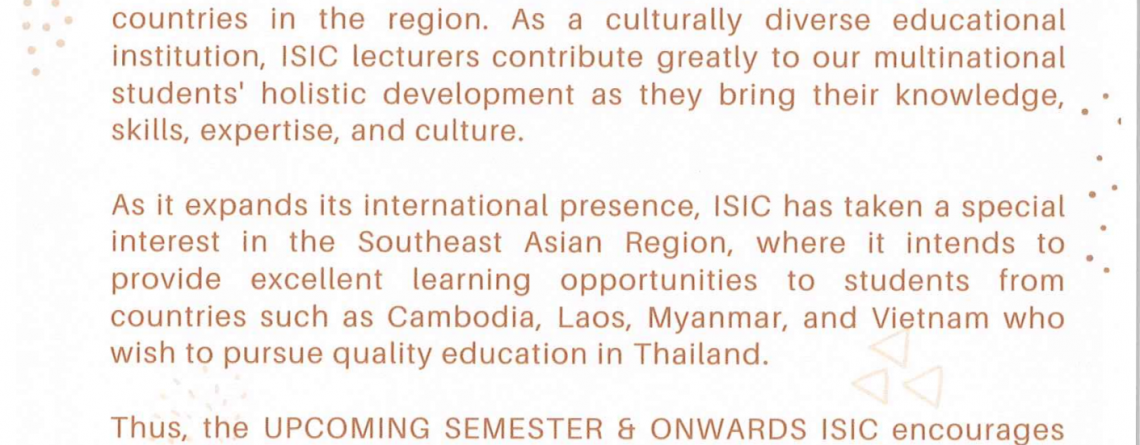 Homepage - Institute of Science Innovation and Culture, RMUTK